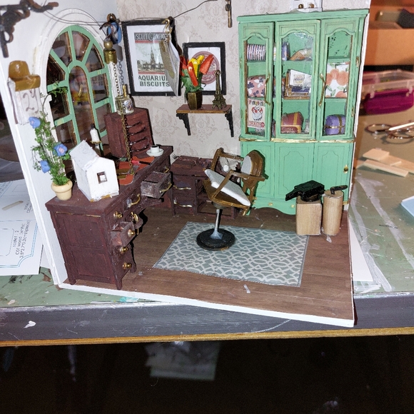 Hand Crafted | Toys | Miniature Office | Poshmark